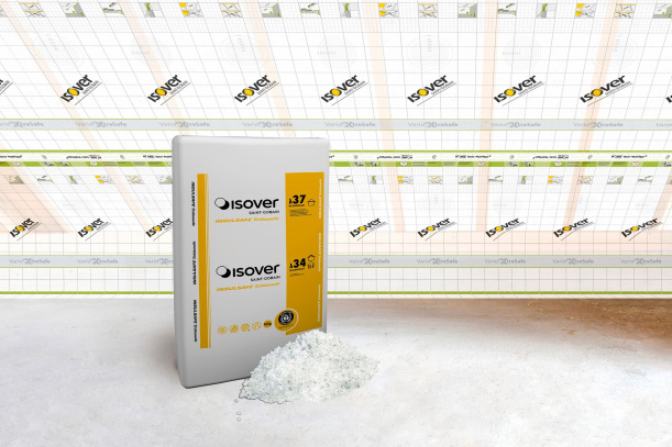 Einblasdämmung aus Glaswolle: Decke, Dach & Wand
